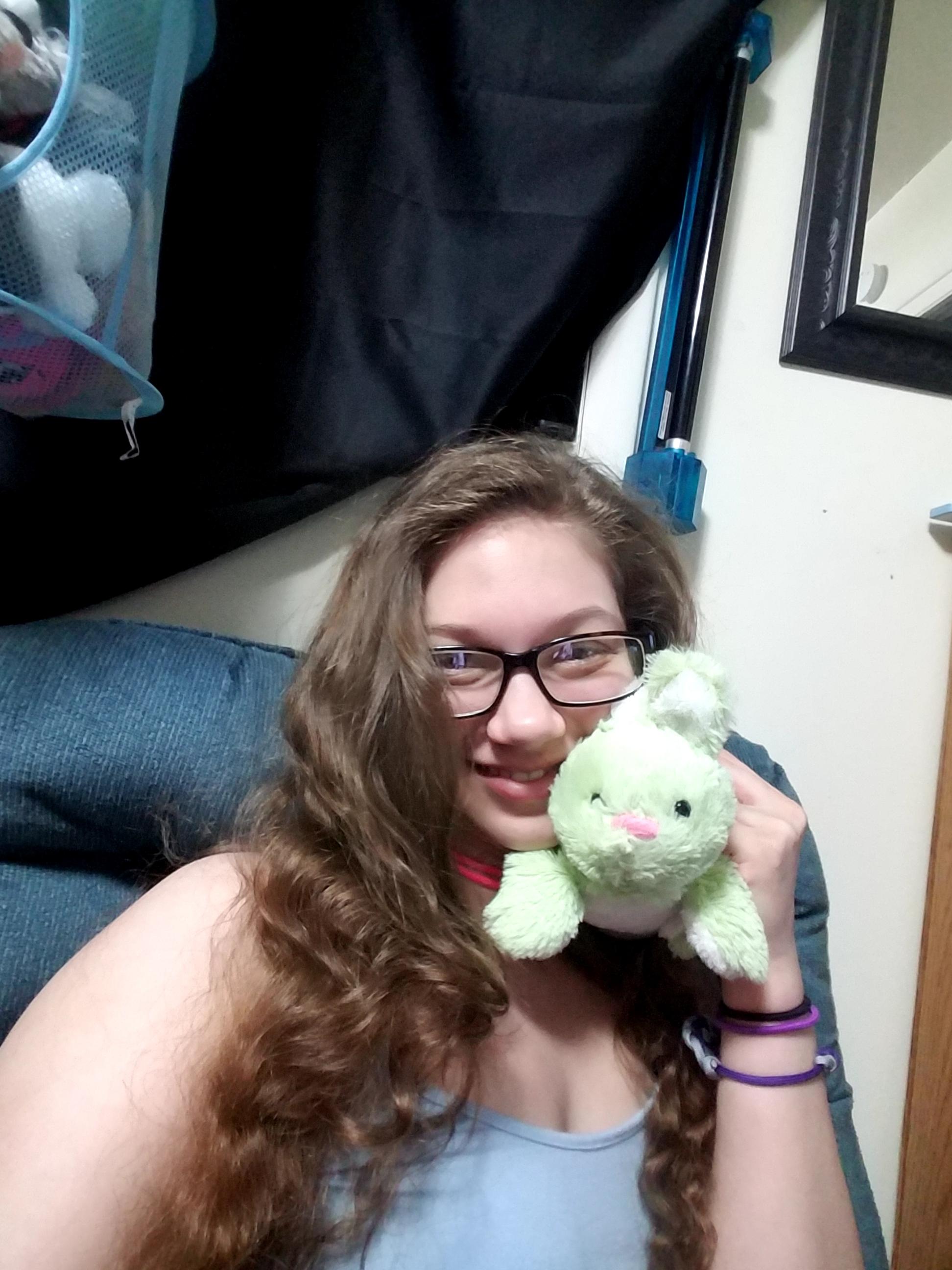 His name is Greeny Chunk hehe 😄 | Scrolller