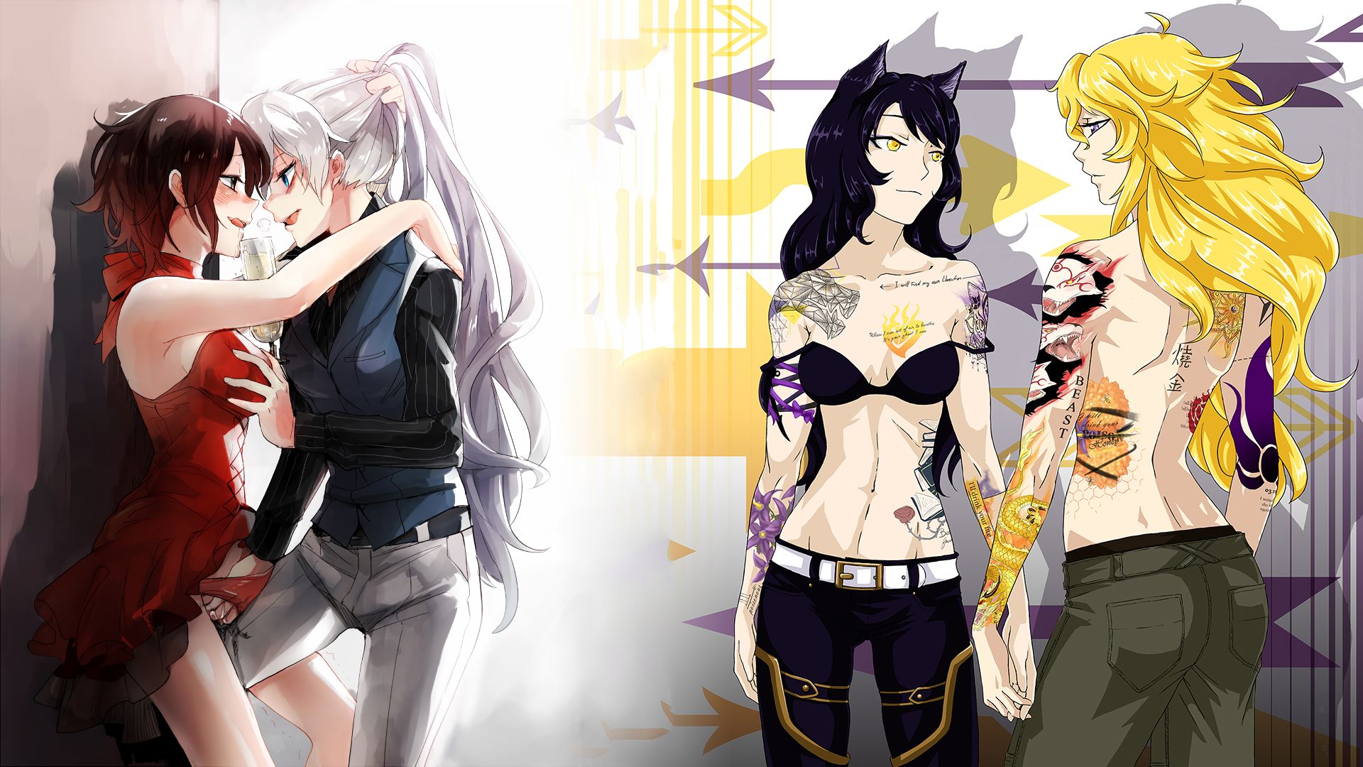 Holding Hands... And Other Things [kuma, y8ay8a] | Scrolller