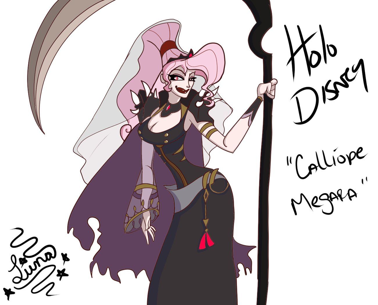 HoloDisney Part 4 of 5: Straight out of the underworld, it's Calliope Megara! | Scrolller