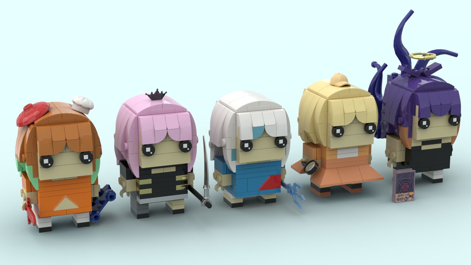 HoloEN VTubers in LEGO | Scrolller