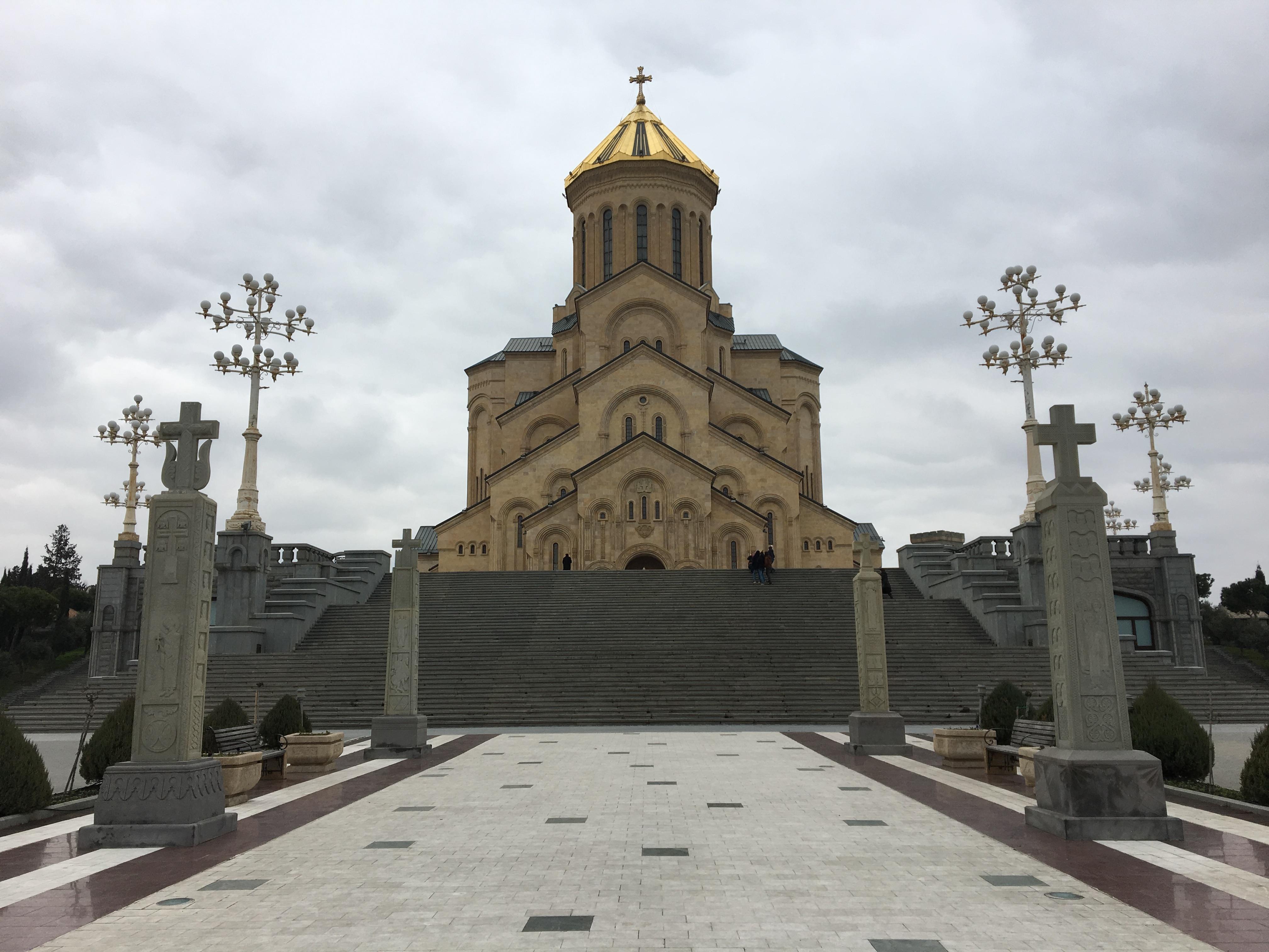 Holy Trinity Cathedral, Tbilisi, Georgia [OC][4032x3024] | Scrolller