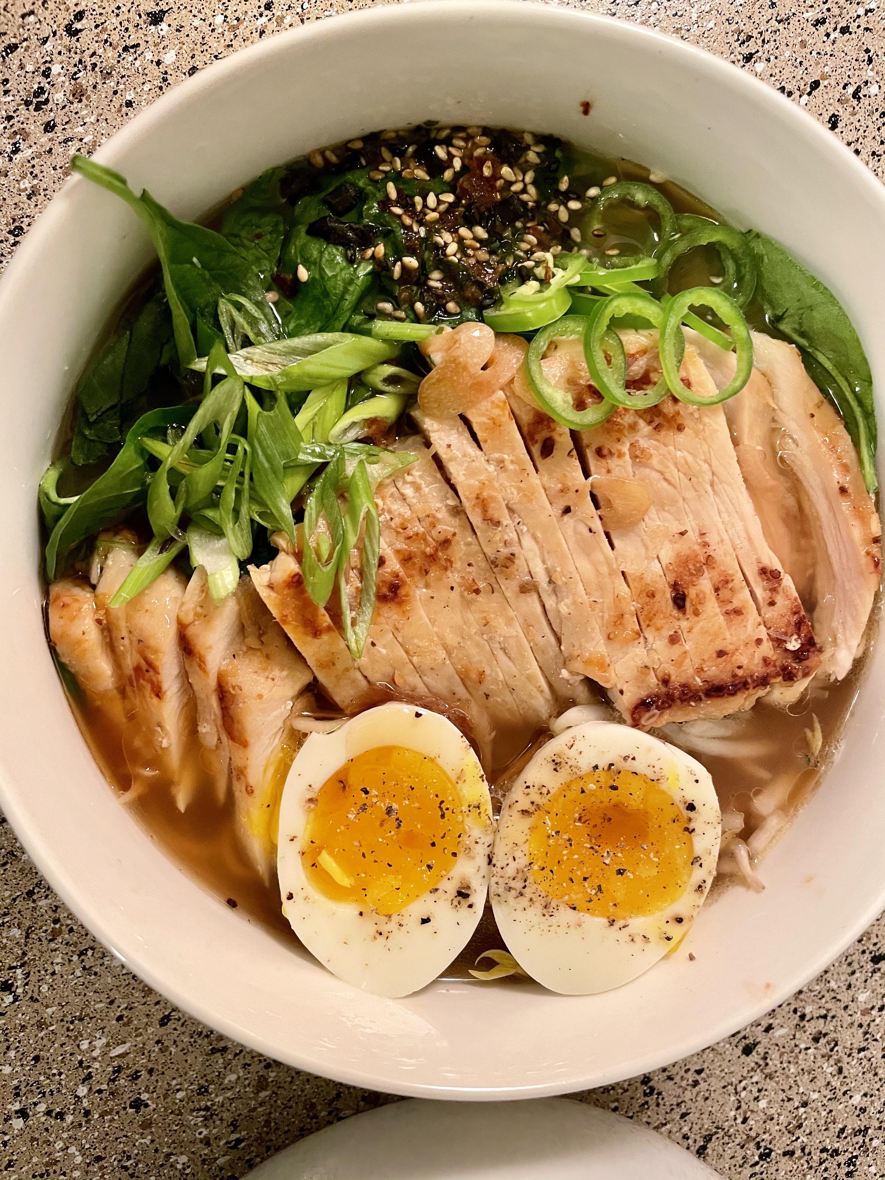 [homemade] Chicken Ramen | Scrolller