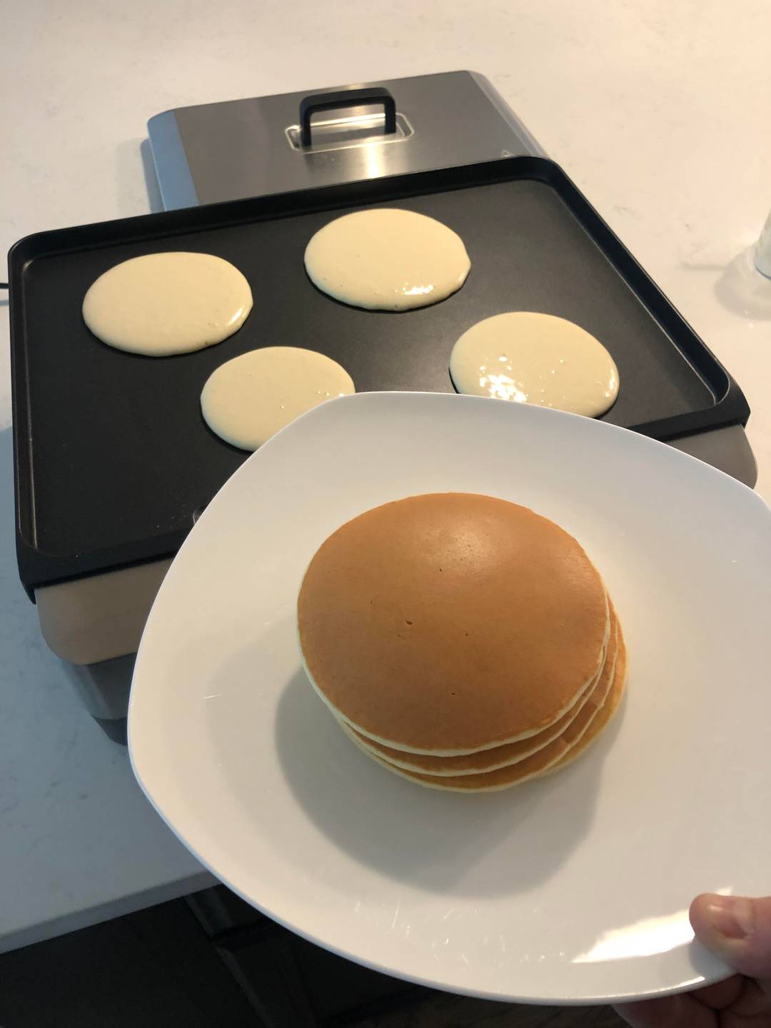 [Homemade] Pancakes. Perfect color. | Scrolller