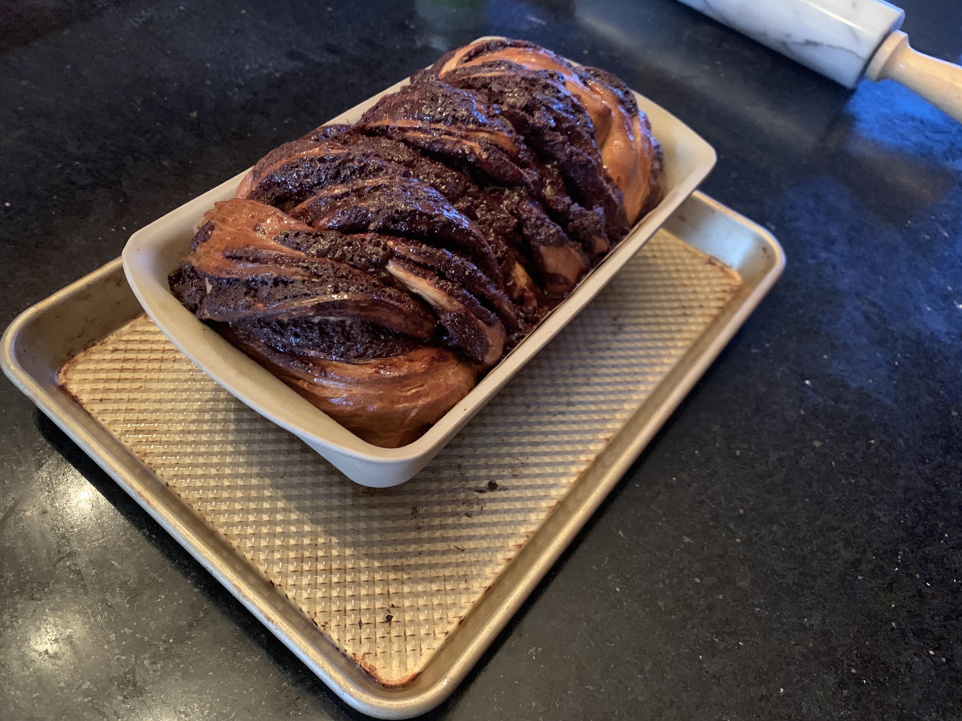 [homemade] Sourdough Babka Scrolller