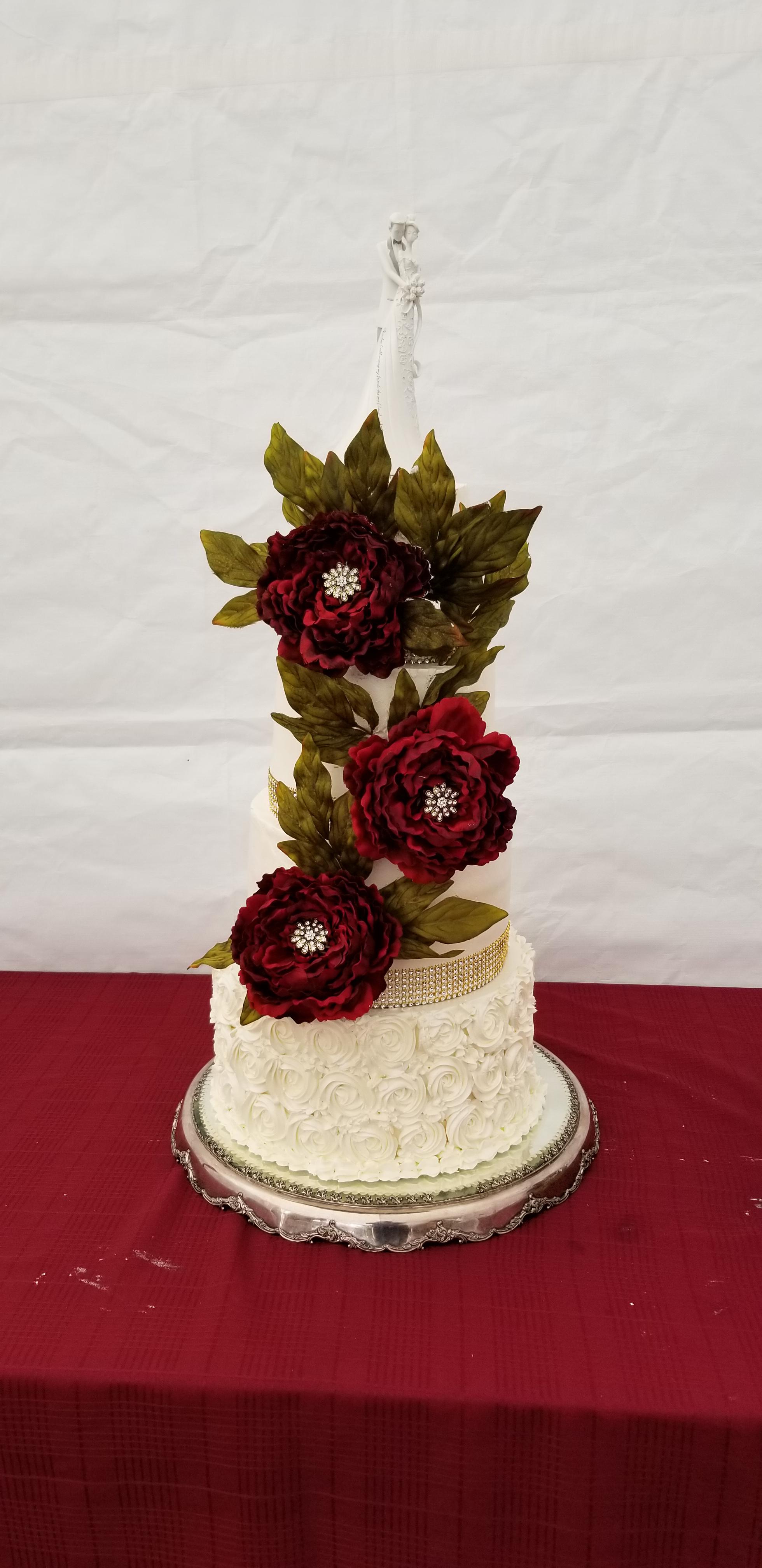 Homemade wedding cake | Scrolller