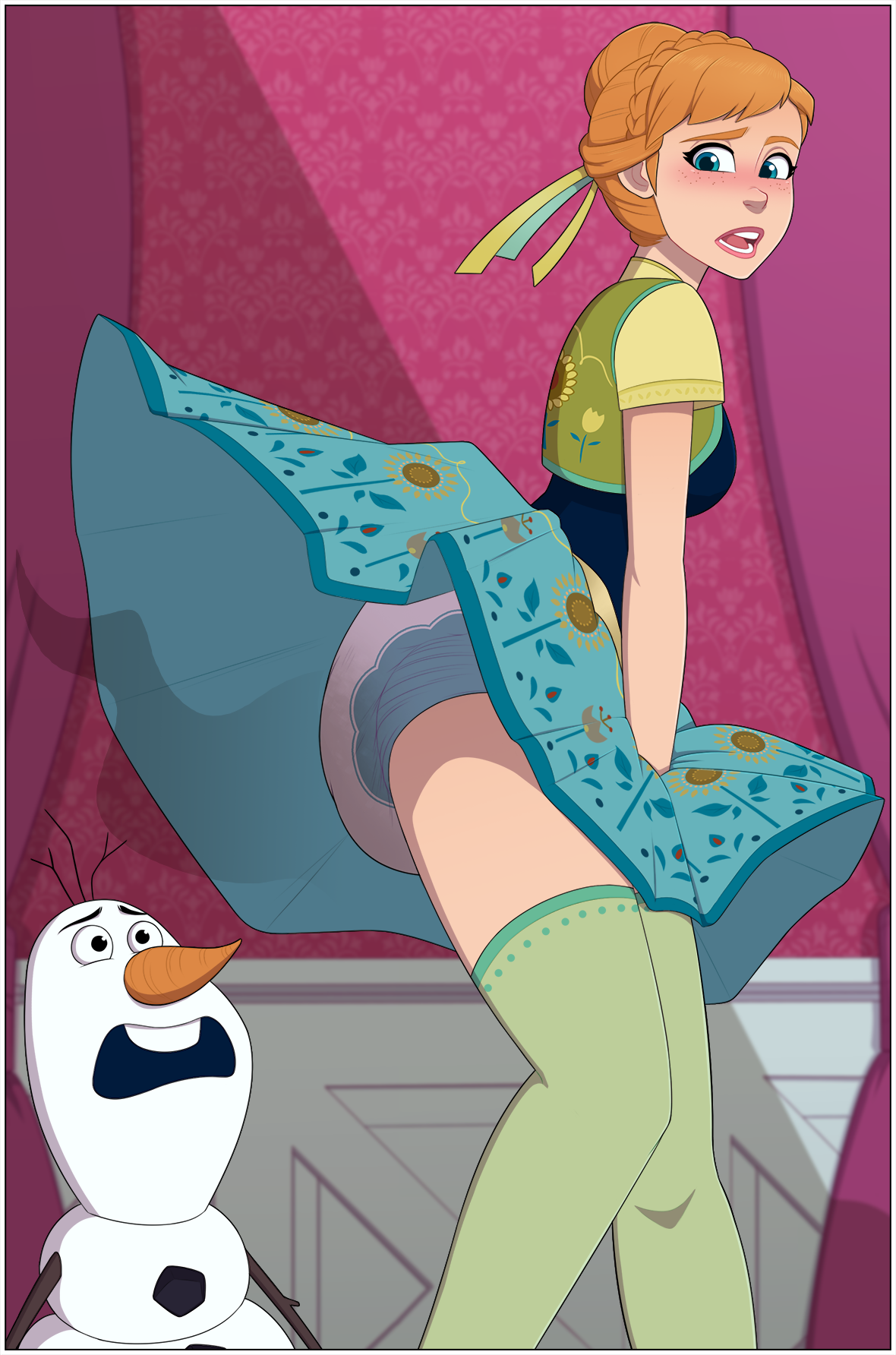 Horrified Olaf | Scrolller