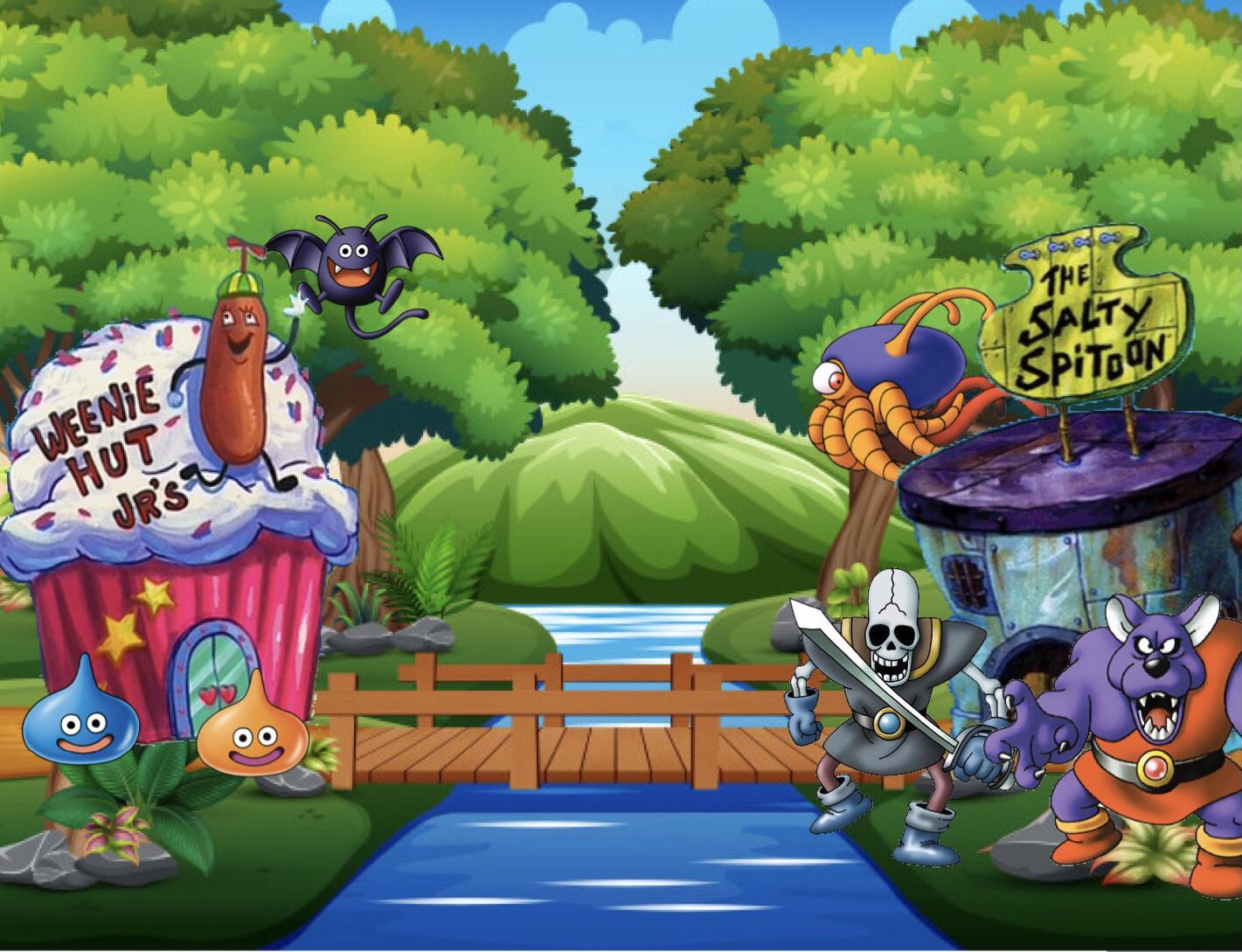 How bridges work in DQ1. | Scrolller