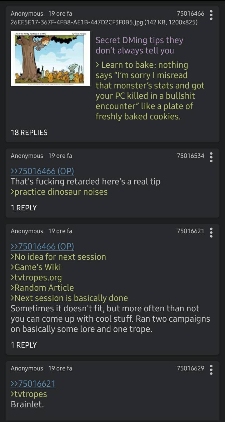 How do YOU create encounters? | Scrolller