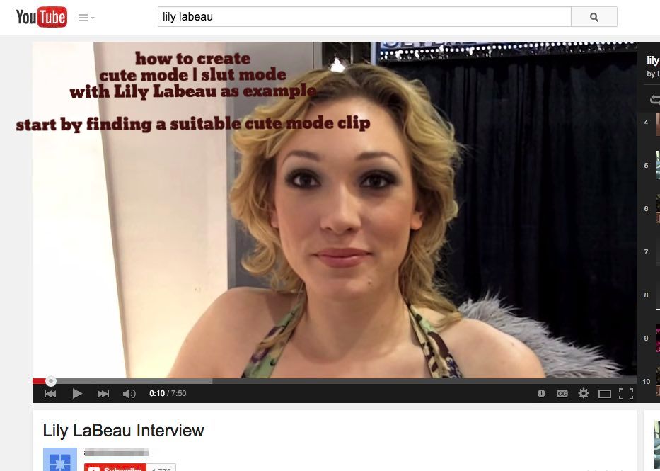 How I make side-by-side clips, using a Cute Mode | Slut Mode example ...