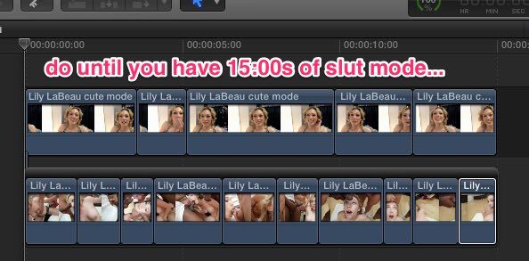 How I make side-by-side clips, using a Cute Mode | Slut Mode example | Scrolller