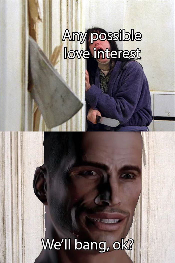 How Shepard flirts | Scrolller