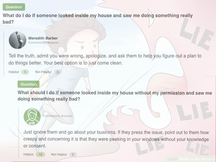 How to Be Honest | Scrolller