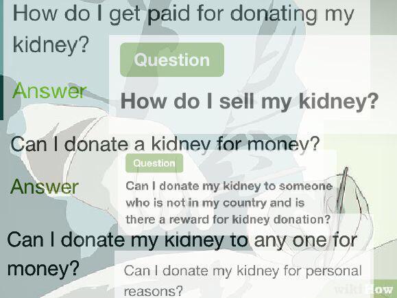 How to Donate Your Kidney. | Scrolller