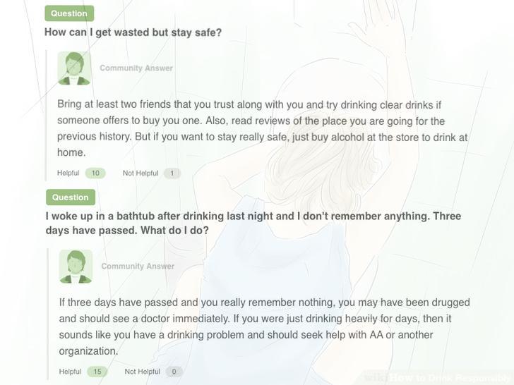 How to Drink Responsibly | Scrolller