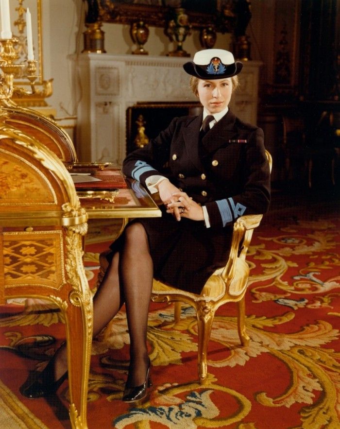 Discover more like Uniformporn: HRH The Princess Royal in her Wren uniform (WRNS, "Wrens", Women ...