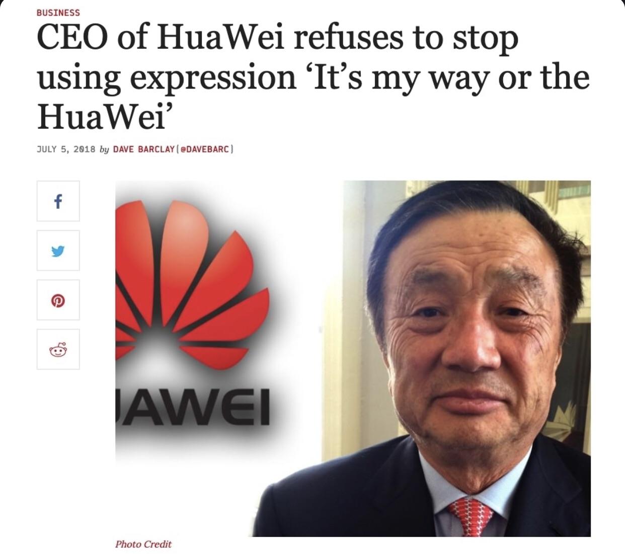HuaWei to hell | Scrolller