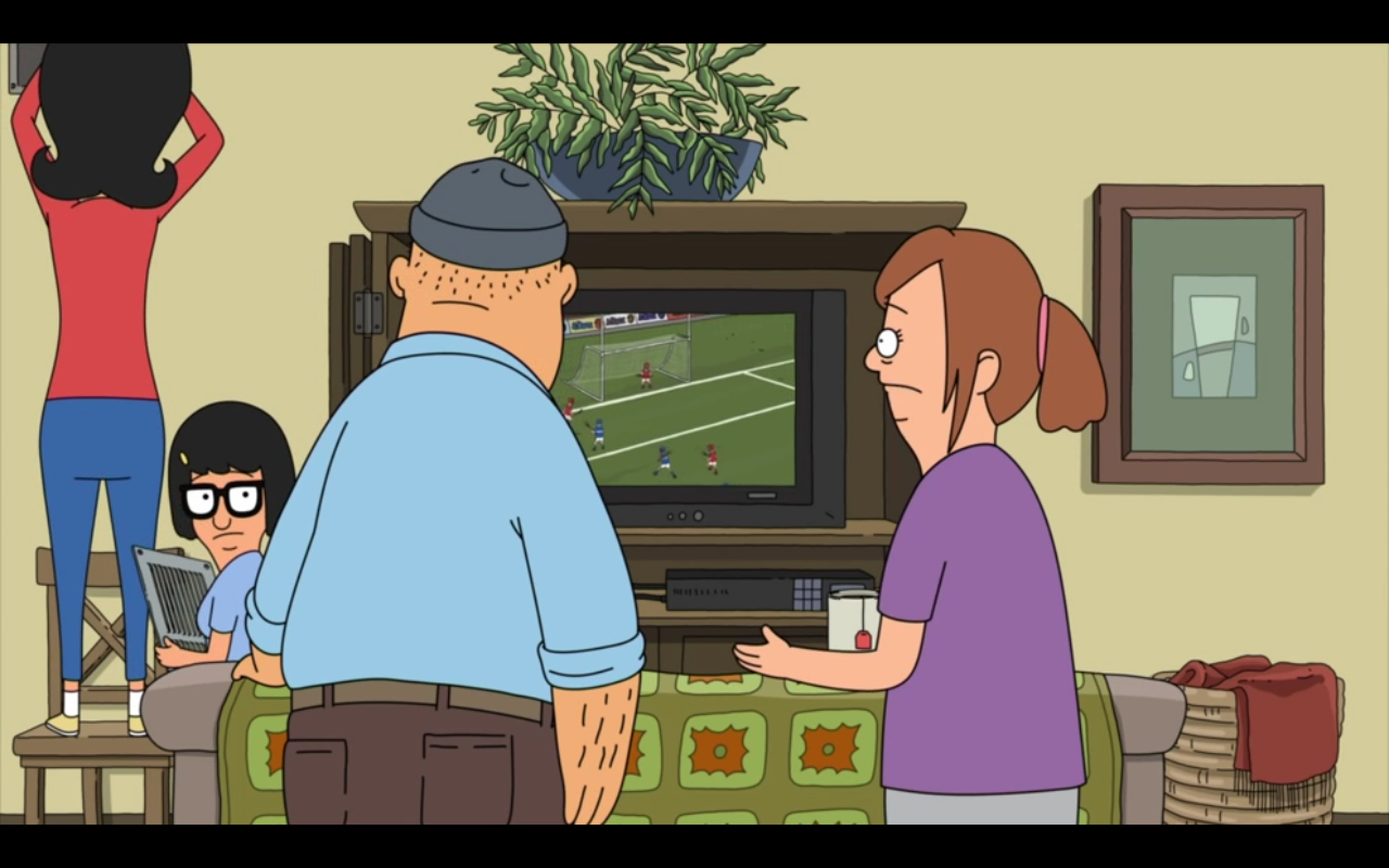 Hurling on Bob's Burgers last night | Scrolller