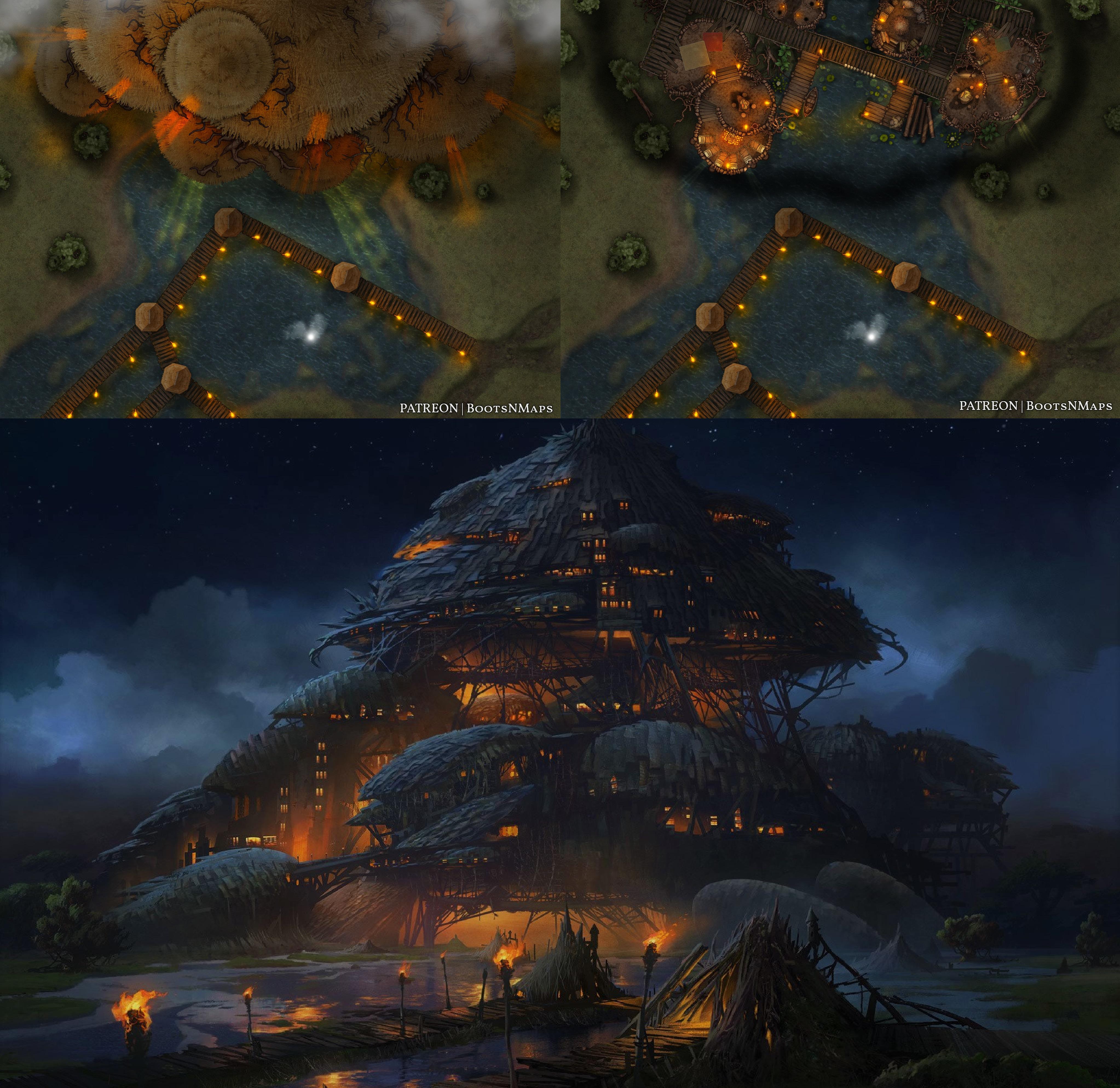 Hut Village | Scrolller