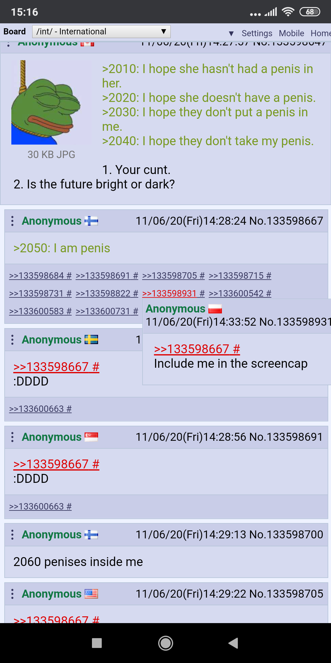 I am penis :DDD | Scrolller