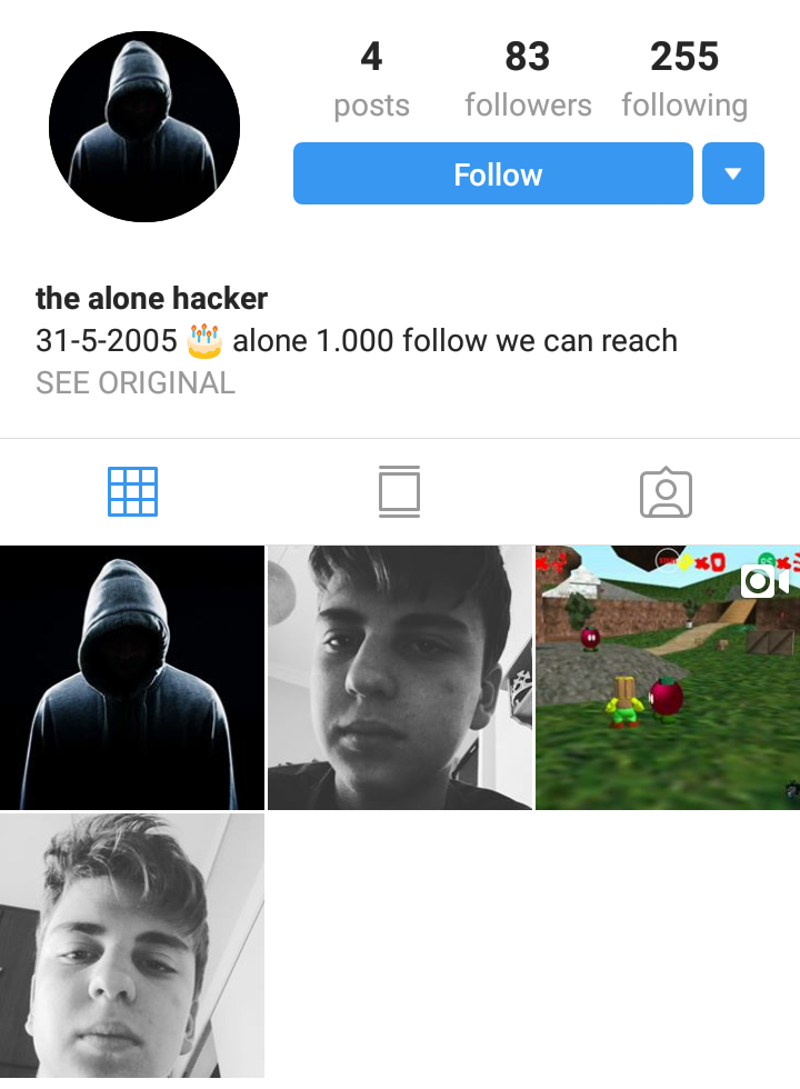 "I am the Alone Hacker" | Scrolller