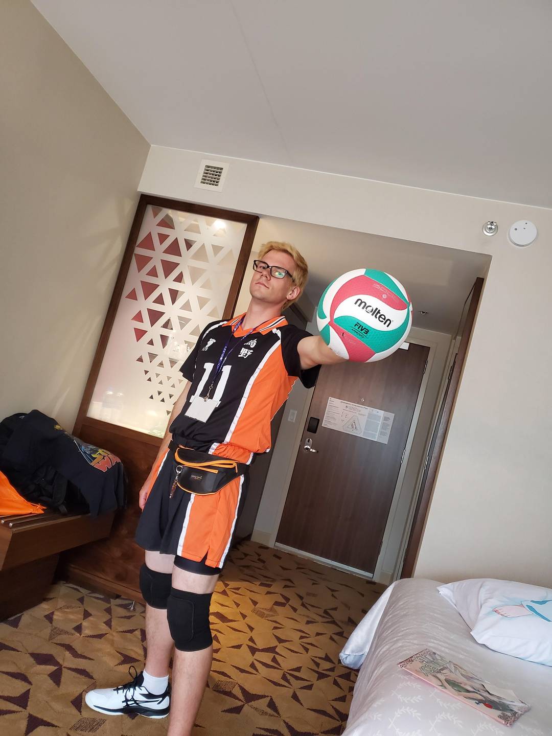 I cosplayed Tsukishima at Sakura con. My first cosplay ever! :D | Scrolller
