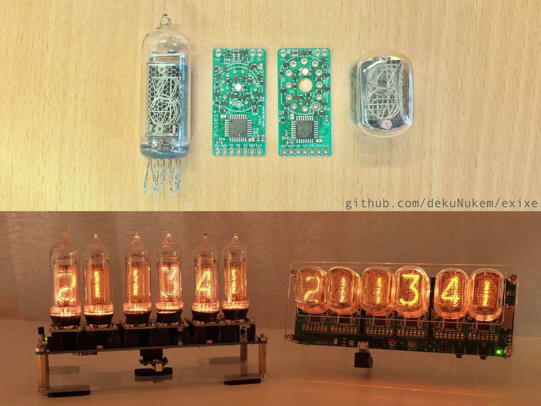 I designed an open-source Nixie tube driver module, to make such projects much simpler! | Scrolller