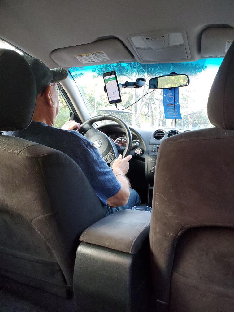 I don’t really have any words for my uber driver today. | Scrolller