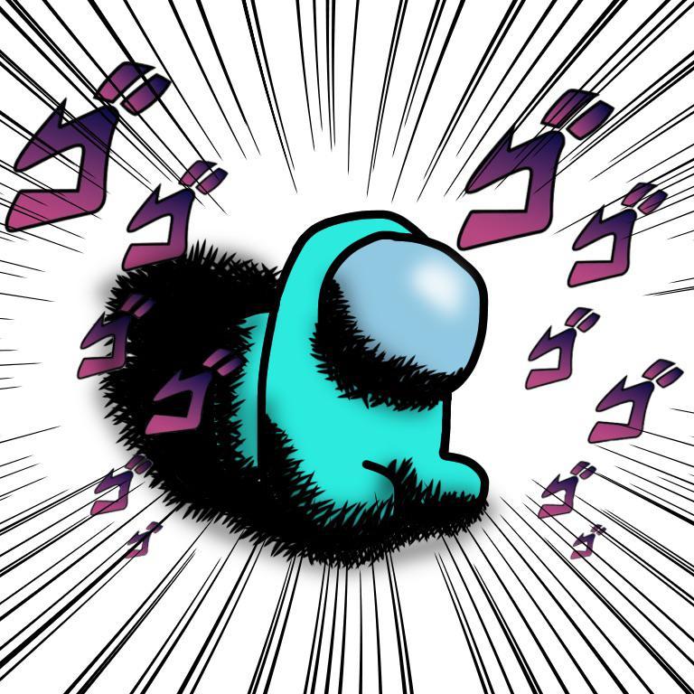 i drew a menacing among us mini crewmate | Scrolller