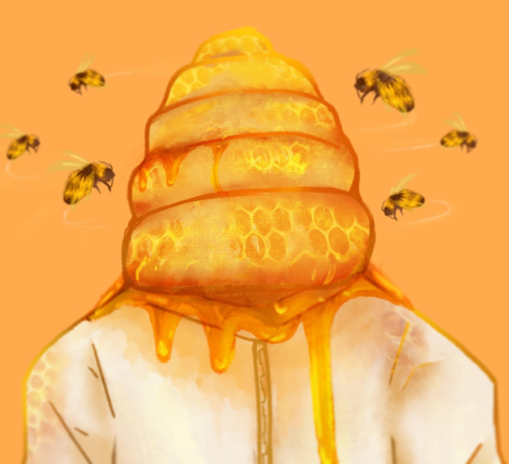 I drew bee hive accident (IG-okflimsy) | Scrolller