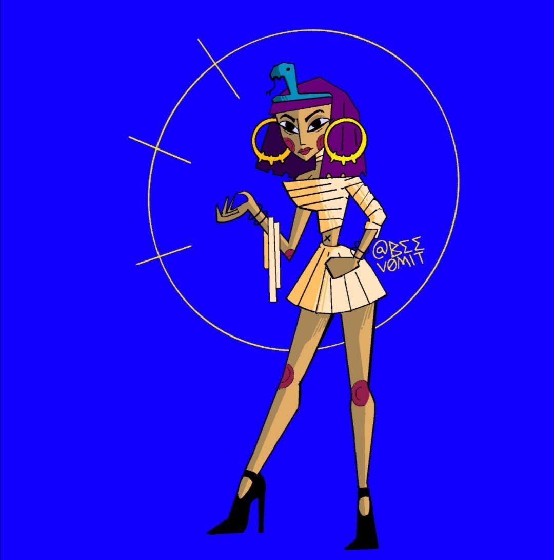I drew Cleo in my style | Scrolller
