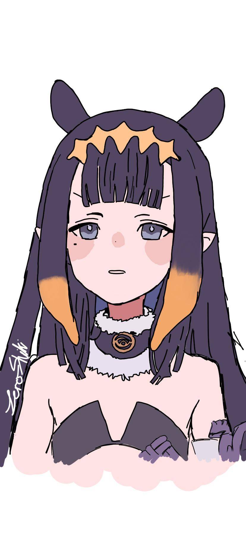 I drew Ina | Scrolller