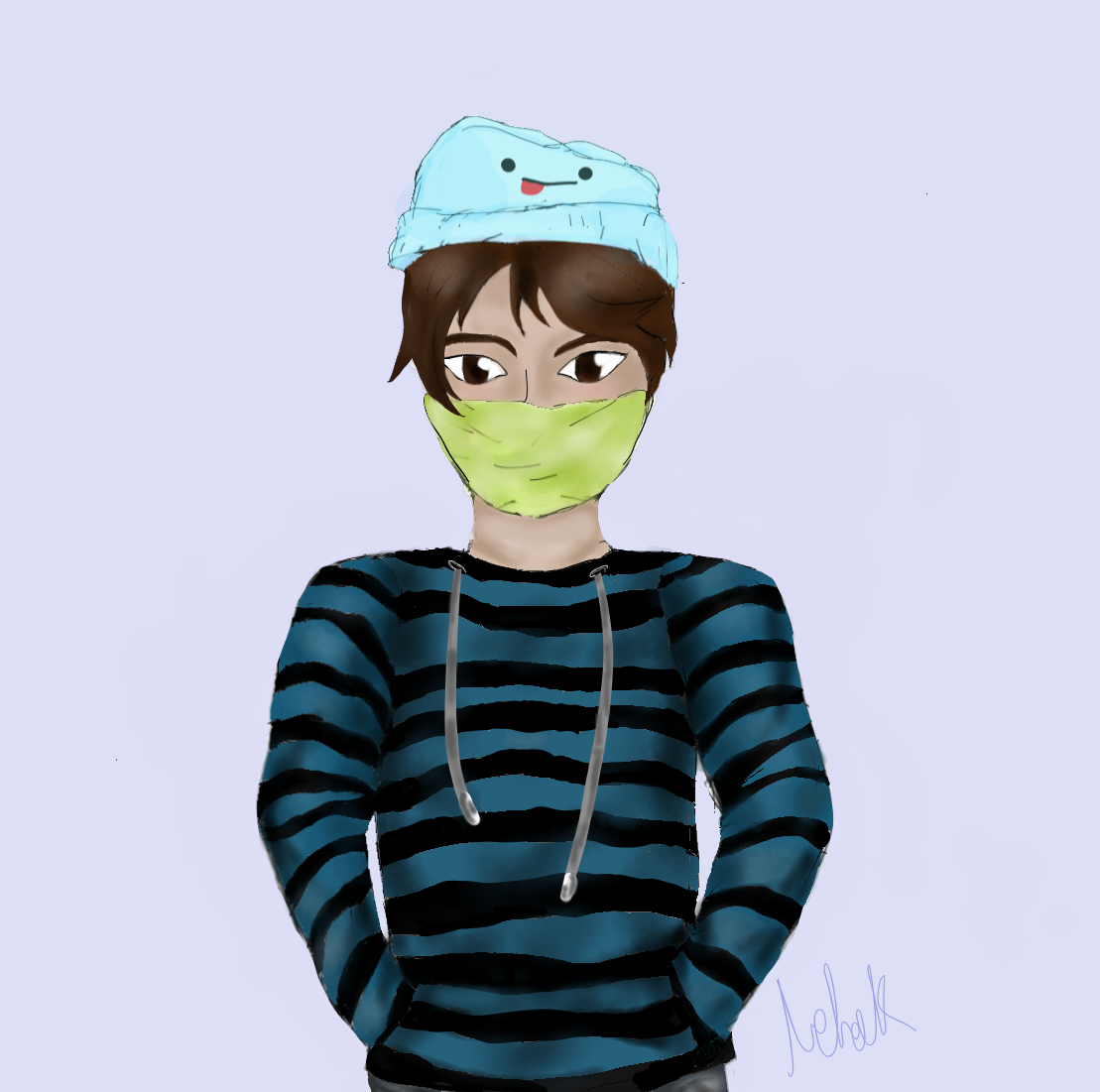 I drew Megapvp my favorite staff | Scrolller