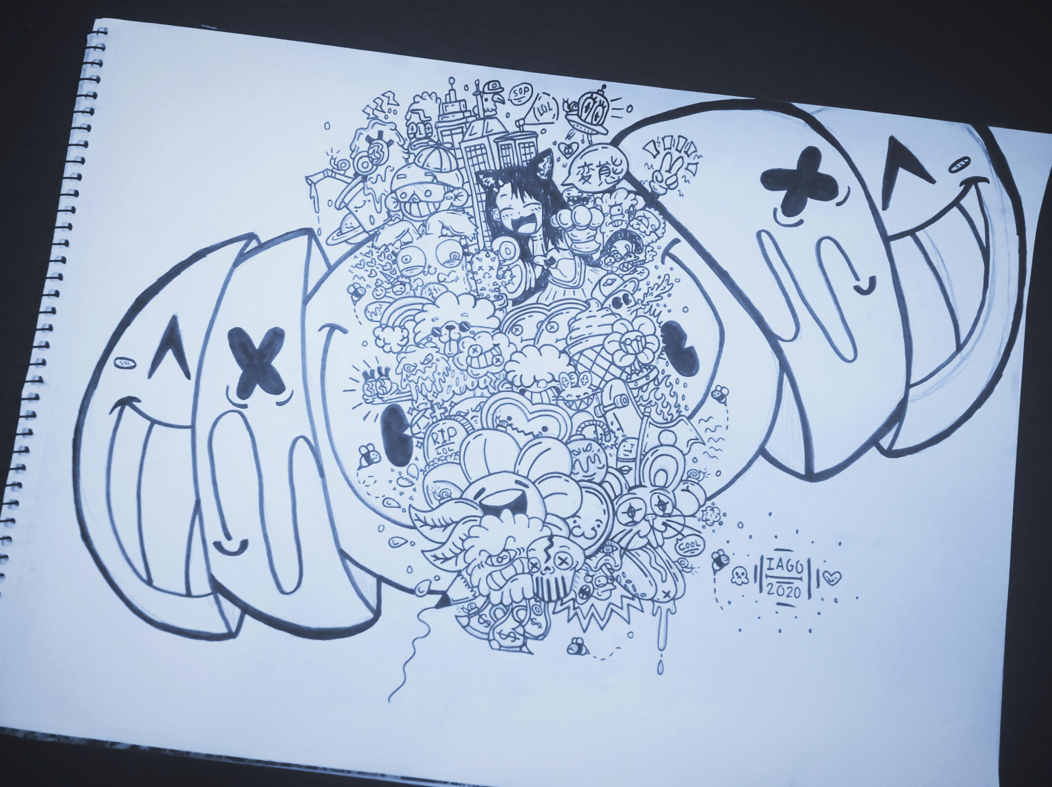 I drew Nagatoro in my big Doodle | Scrolller