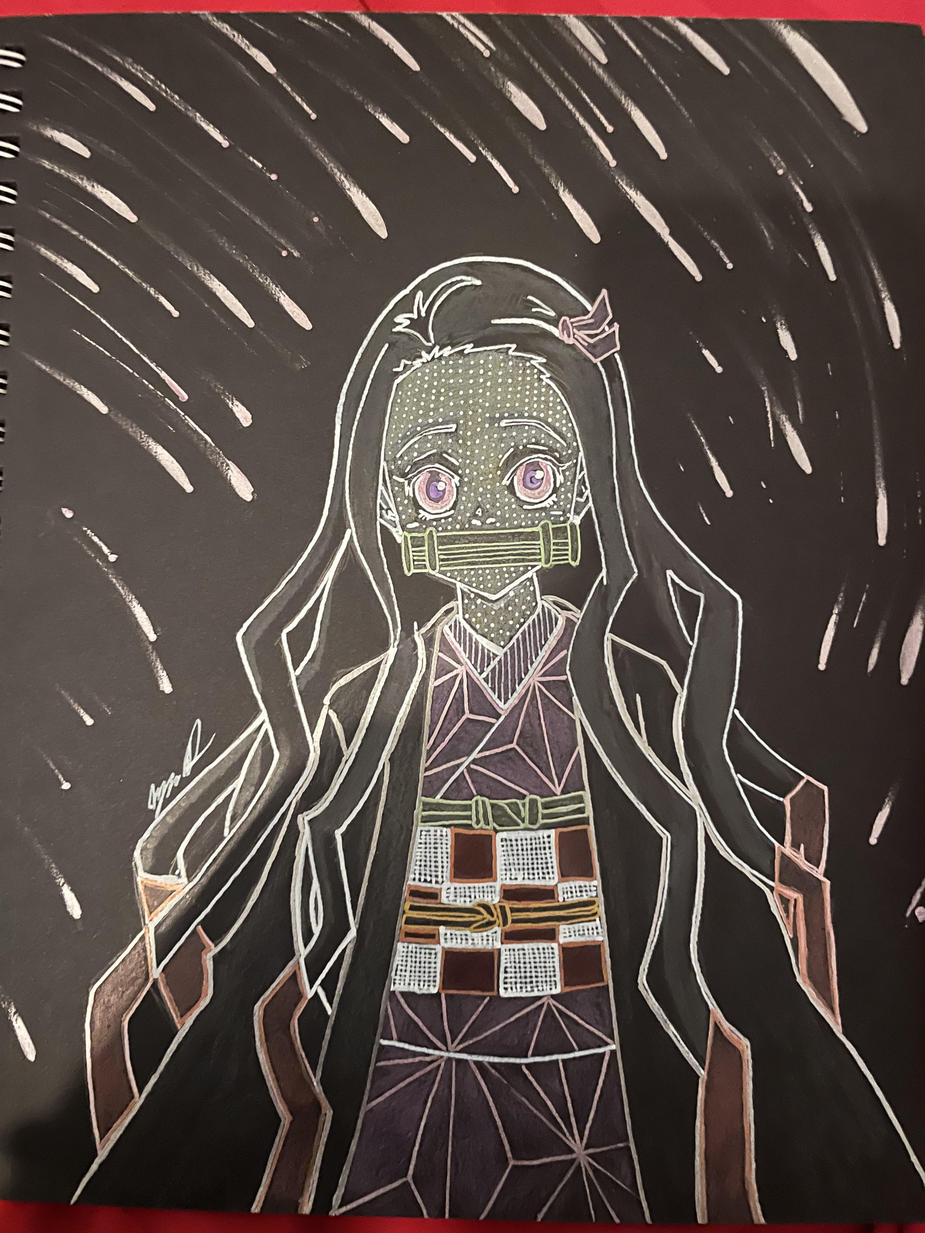 I drew nezuko today | Scrolller