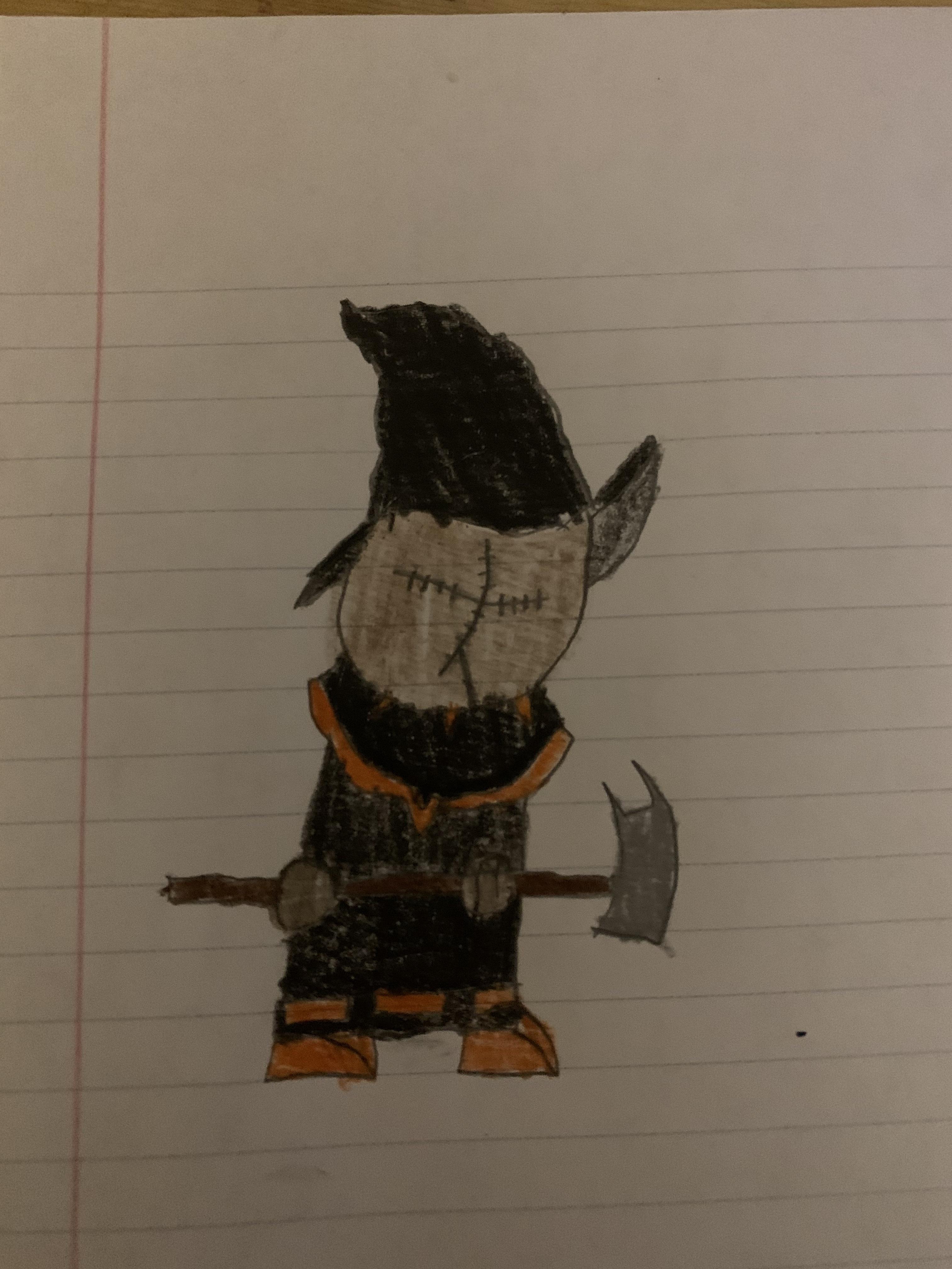 I drew zardy with a madness combat style, thoughts? | Scrolller