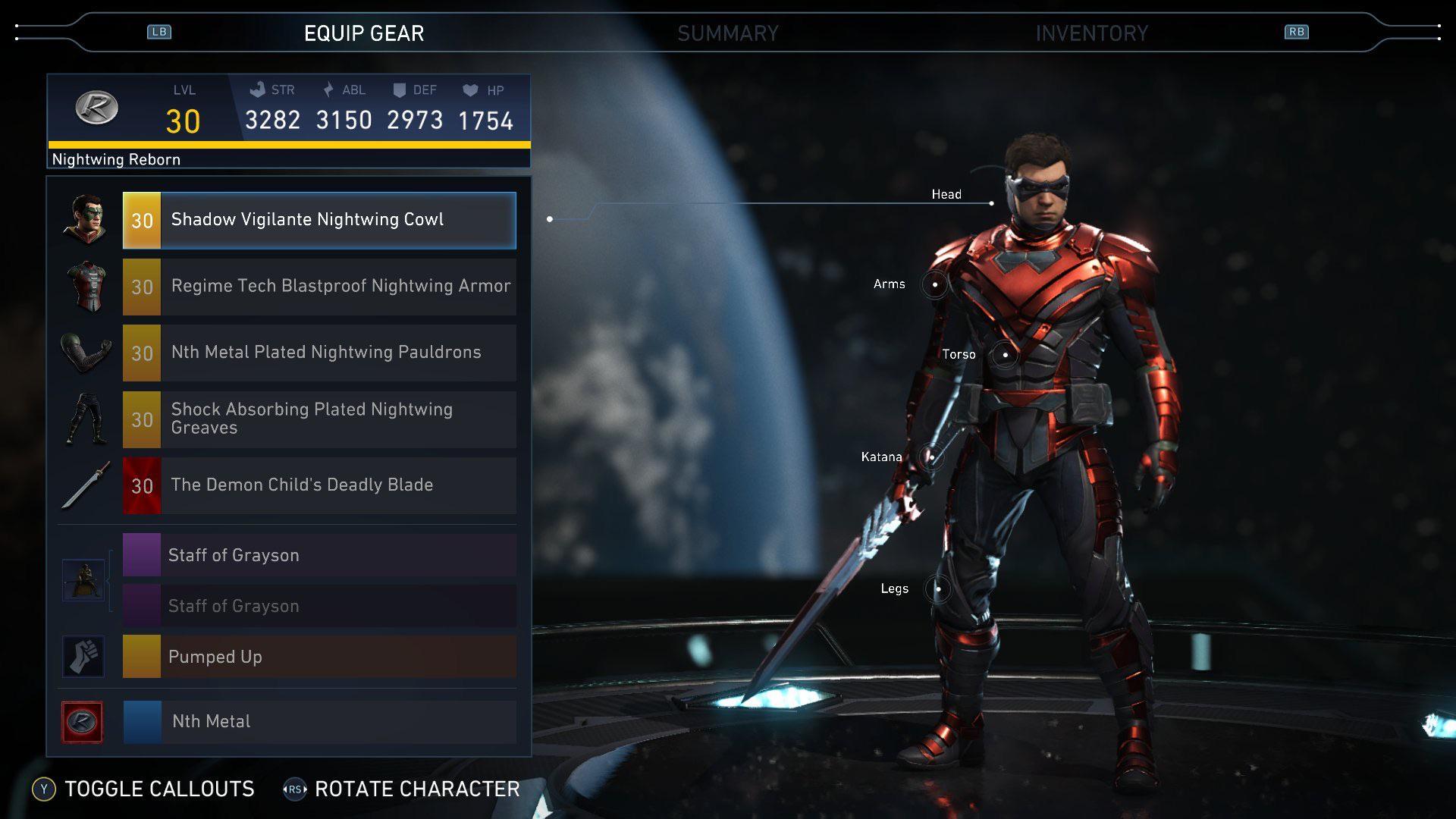 I finally got his Legendary Gear. | Scrolller