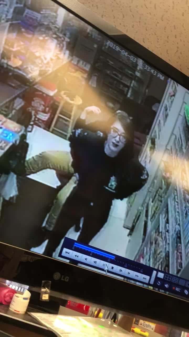 I flashed a convenience store security camera. | Scrolller