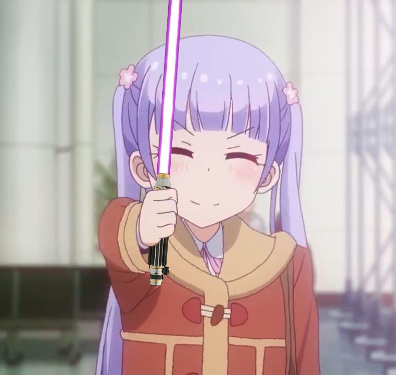 I gave Aoba a lightsaber | Scrolller