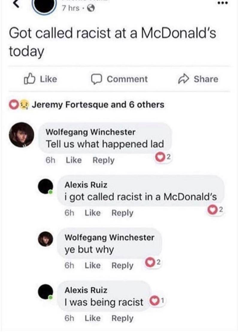 'I got called racist' | Scrolller