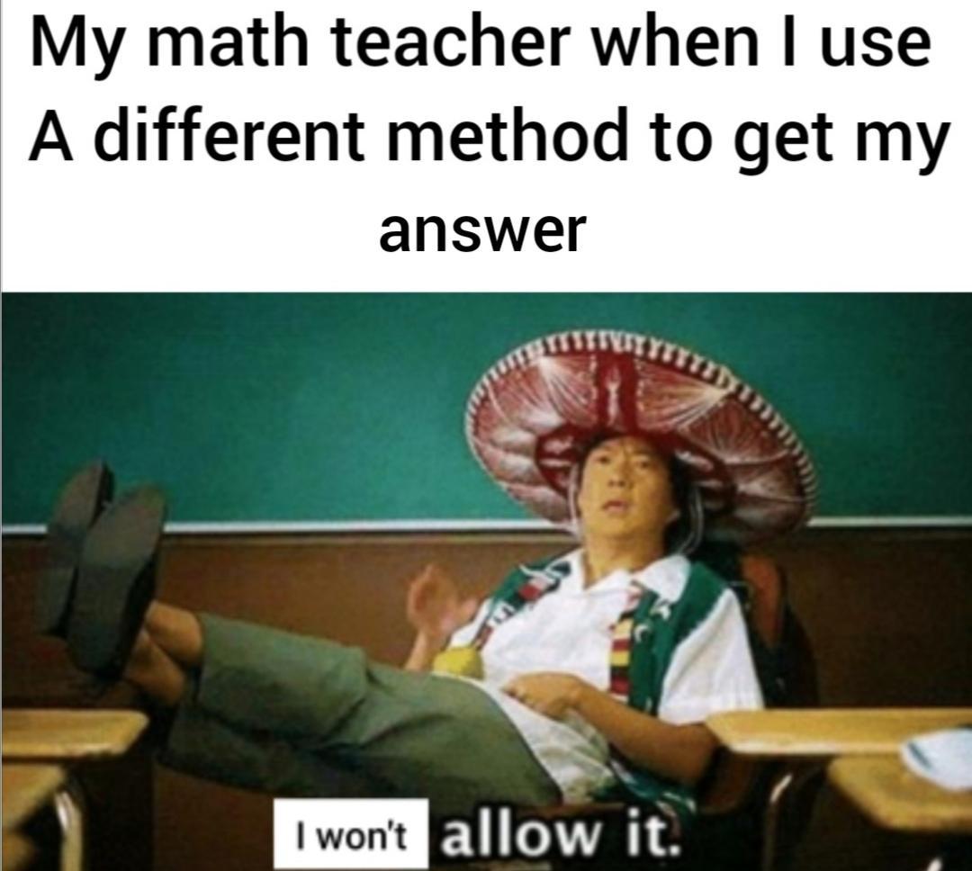 Math teachers built different | Scrolller