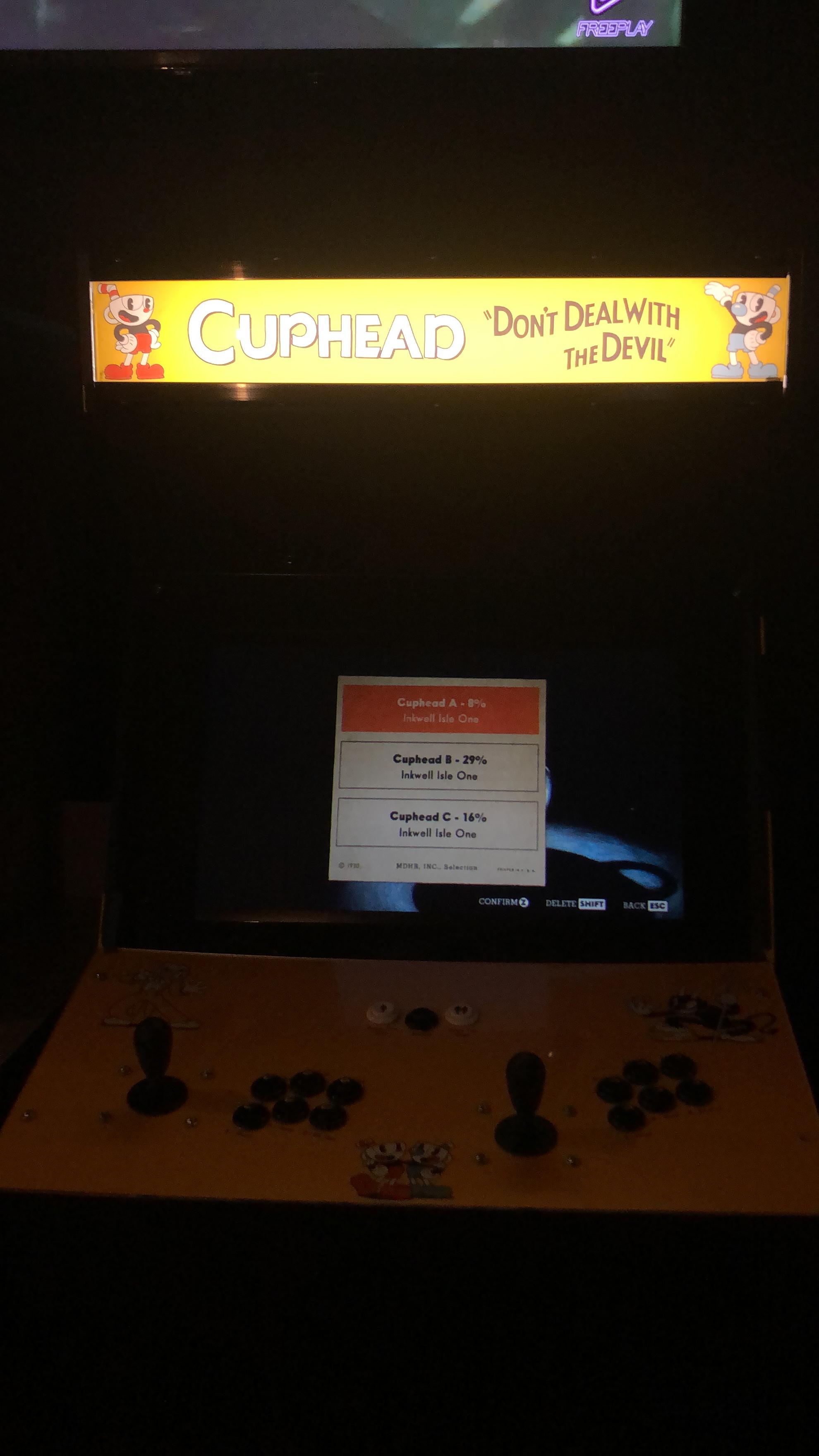 I got the pleasure of playing a Cuphead arcade cabinet today | Scrolller