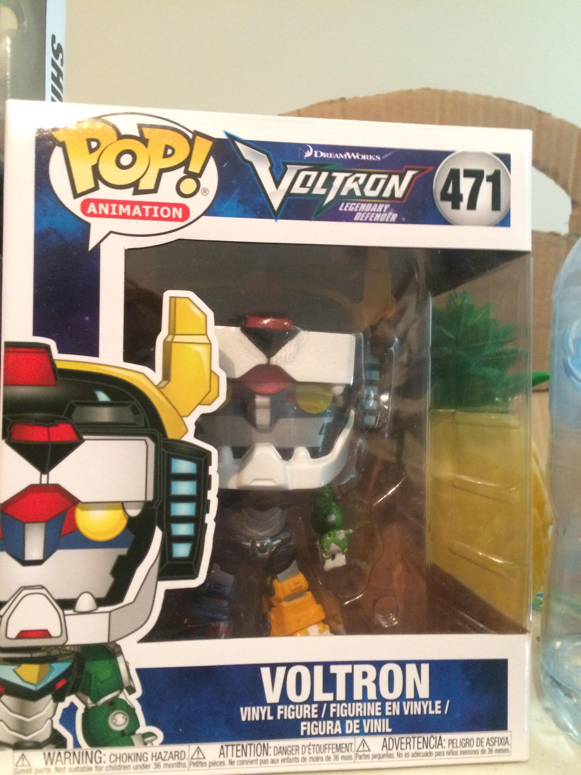 I got the Voltron pop figure for my birthday! | Scrolller