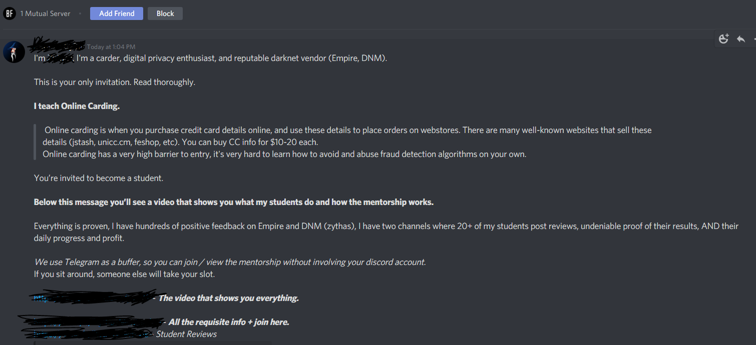 I got this opportunity to learn from a true Master Hacker! | Scrolller