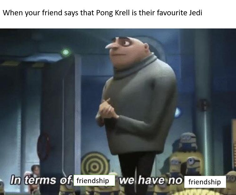 I had to dedicate my first meme ever made to hating this piece of bantha dung | Scrolller