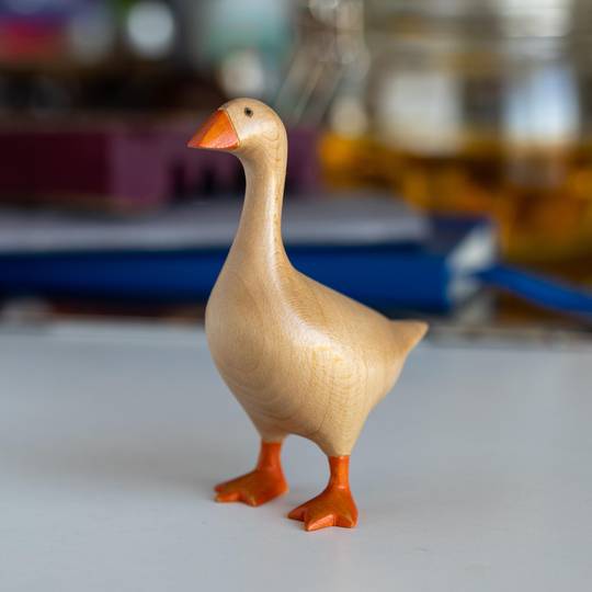 I hand carved The Goose out of basswood | Scrolller