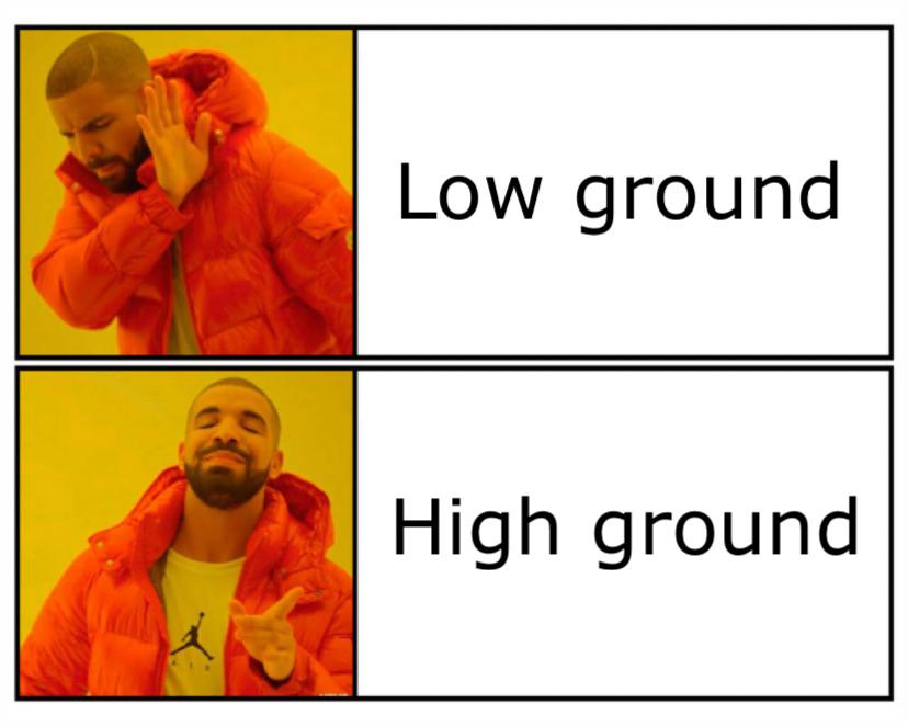 I have the high ground | Scrolller