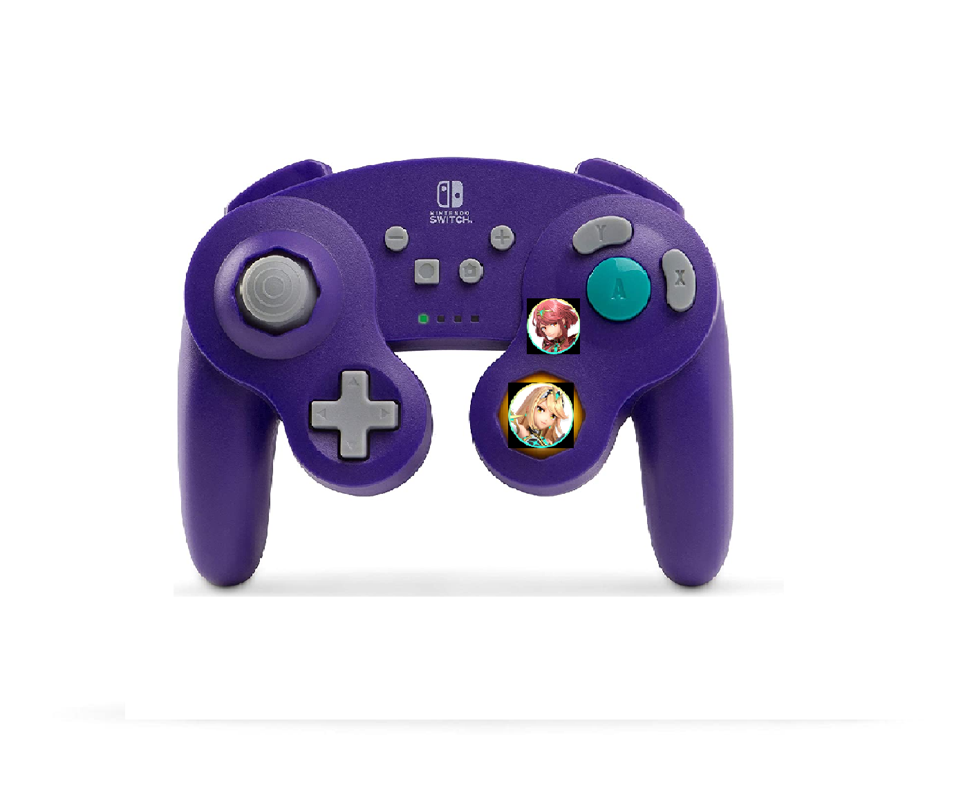 I just realized Pyra's and Mythra's colors match the button of their playstyles! | Scrolller