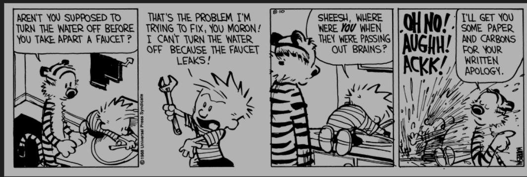 I love how Bill Watterson depicts 'kid logic' | Scrolller