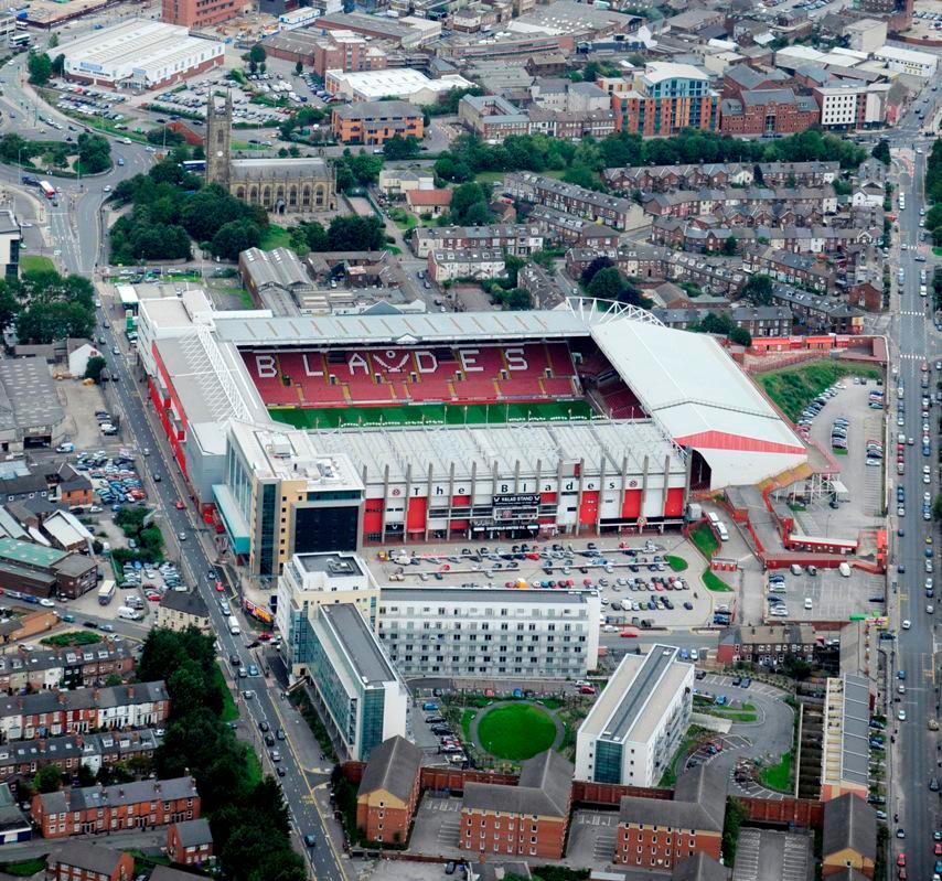 I love stadiums that are in the middle of the city: Bramall Lane, Sheffield UK, 32.050. | Scrolller