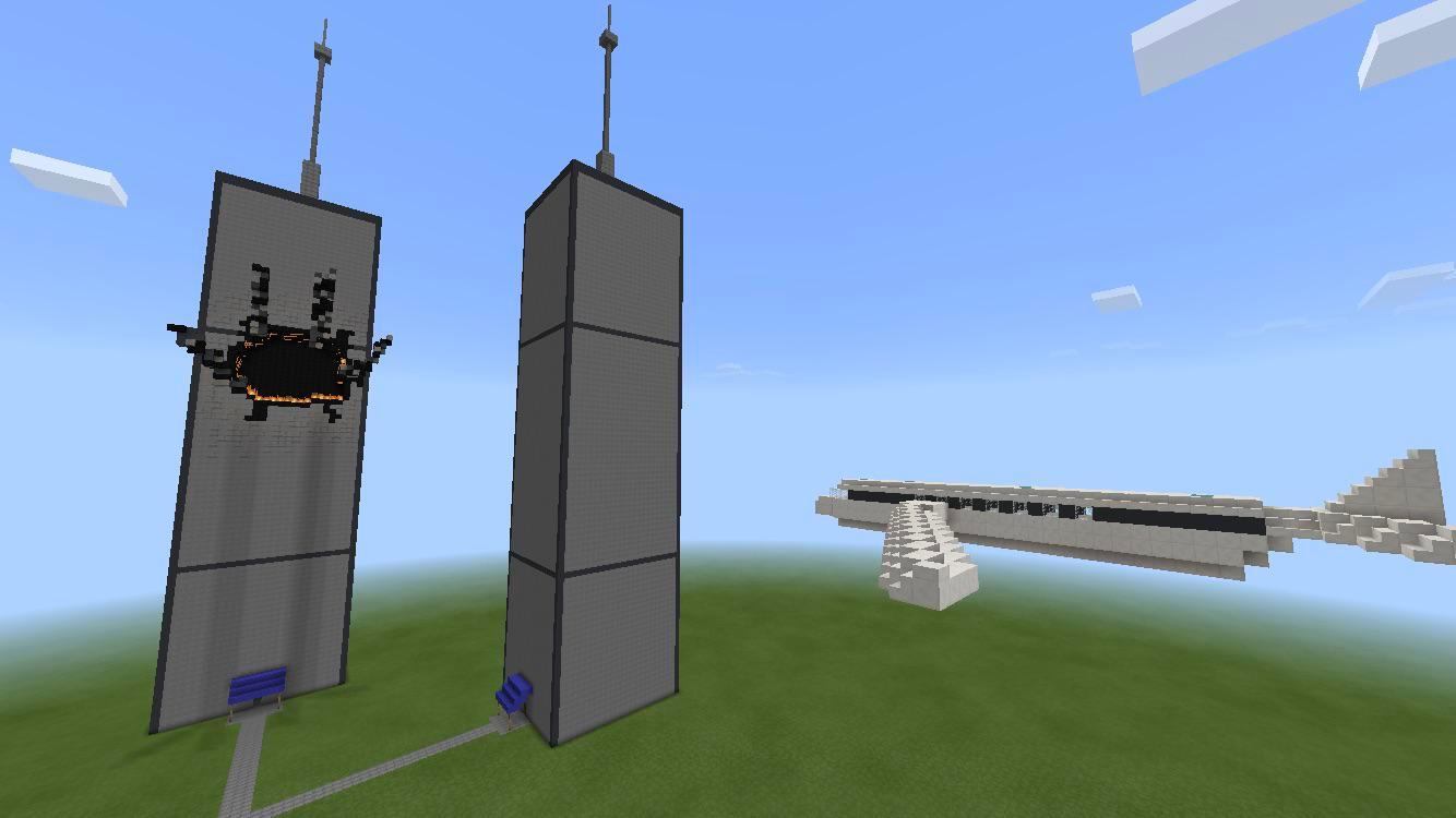 I made 9/11 in Minecraft | Scrolller